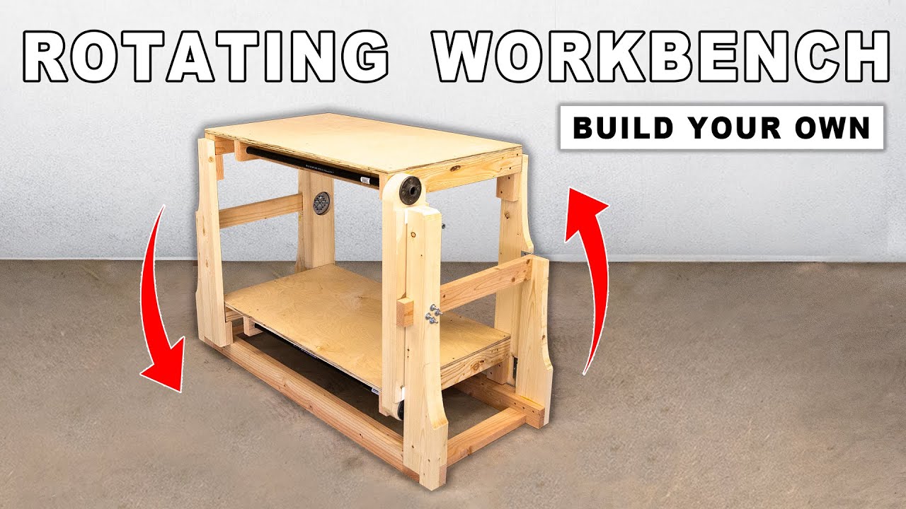 My Tips on Building a Rotating Workbench to Maximize Your Workshop Space