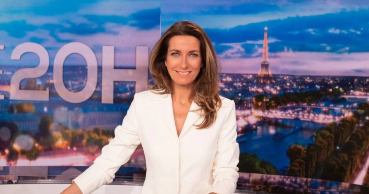 Anne-Claire Coudray, présentatrice du JT de TF1 : voici où se trouve sa ...