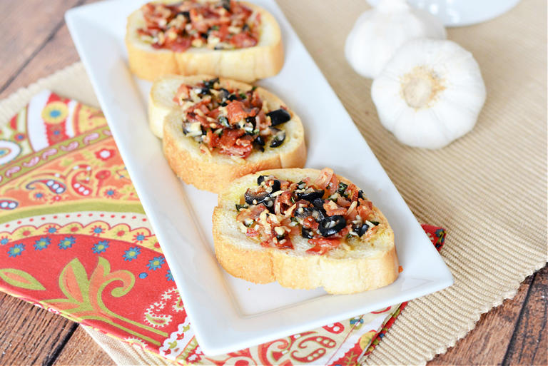 Savory Bacon Garlic Appetizers Recipe