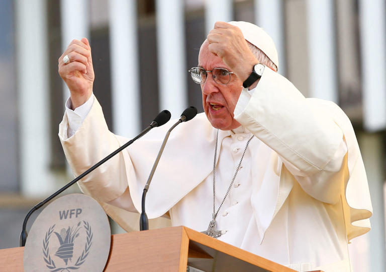 Pope Francis ‘takes aim at every single absurd theological claim by JD ... Pope Francis ‘takes aim at every single absurd theological claim by JD ...