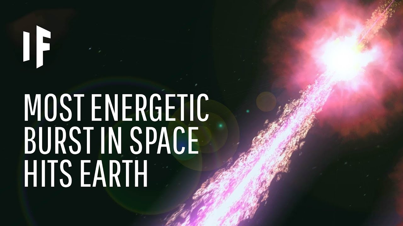 What if a gamma-ray burst hit Earth and life faced extinction?