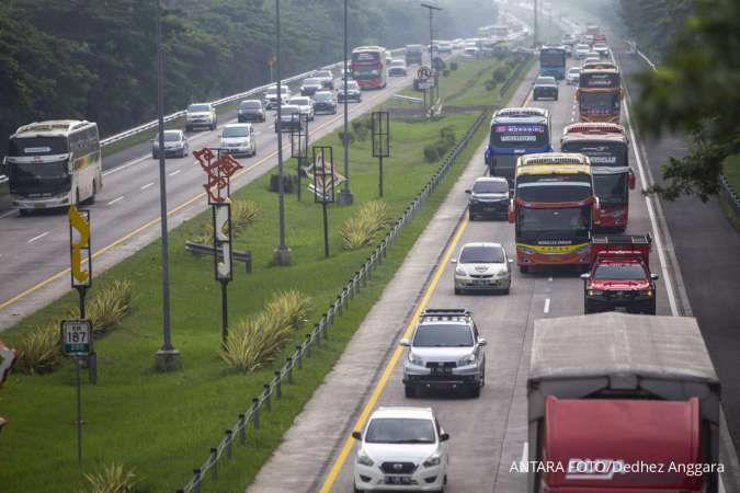 One Way Nasional Resmi Berlaku dari Km 70 Tol Cikampek hingga Km 414 Tol Kalikangkung
