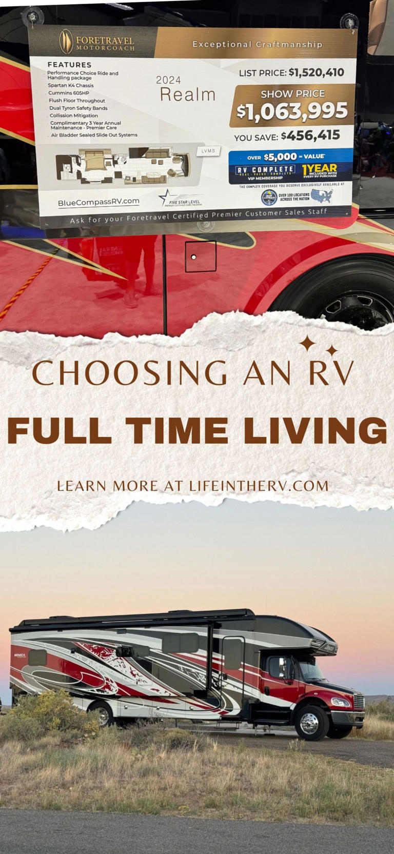 Choosing the Perfect RV for Full-Time Living
