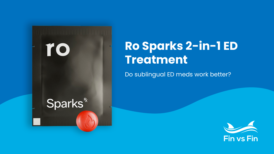 Ro Sparks ED Review: Are 2-in-1 Sublingual Meds Better?