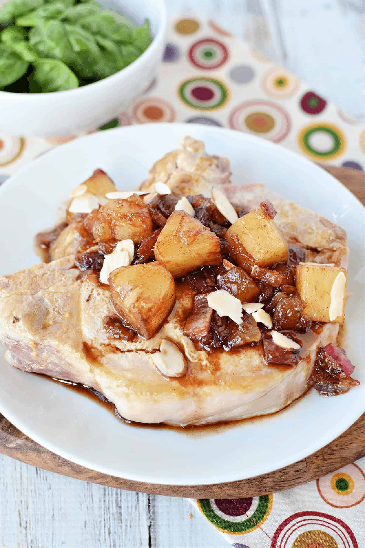 Pineapple Balsamic Pork Chops Recipe