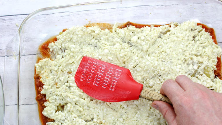 Since The Noodles Aren't Boiled First, This Lasagna Can Be Put Together ...