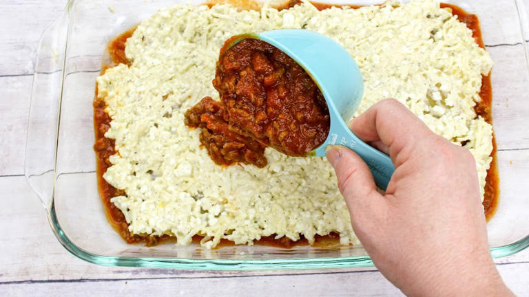 Since The Noodles Aren't Boiled First, This Lasagna Can Be Put Together ...