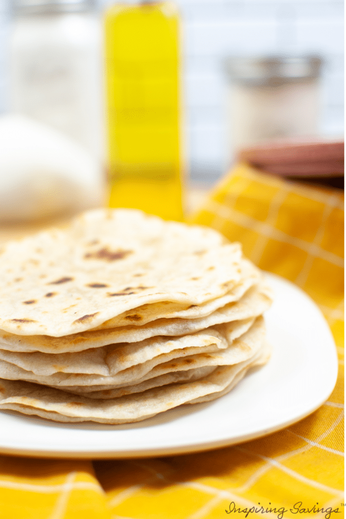 Soft Homemade Corn Tortillas For Tacos