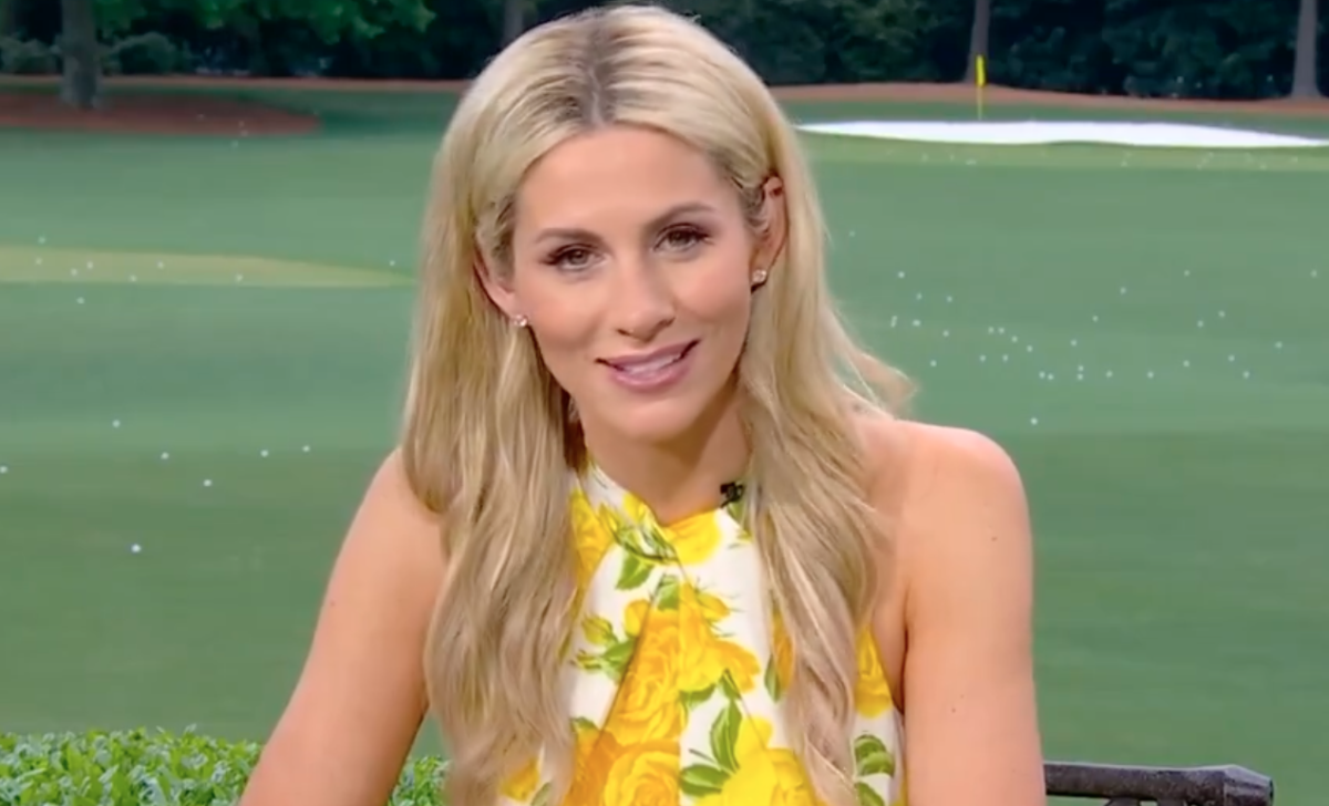 Laura Rutledge Turns Heads With Her Outfit At The Masters Wednesday