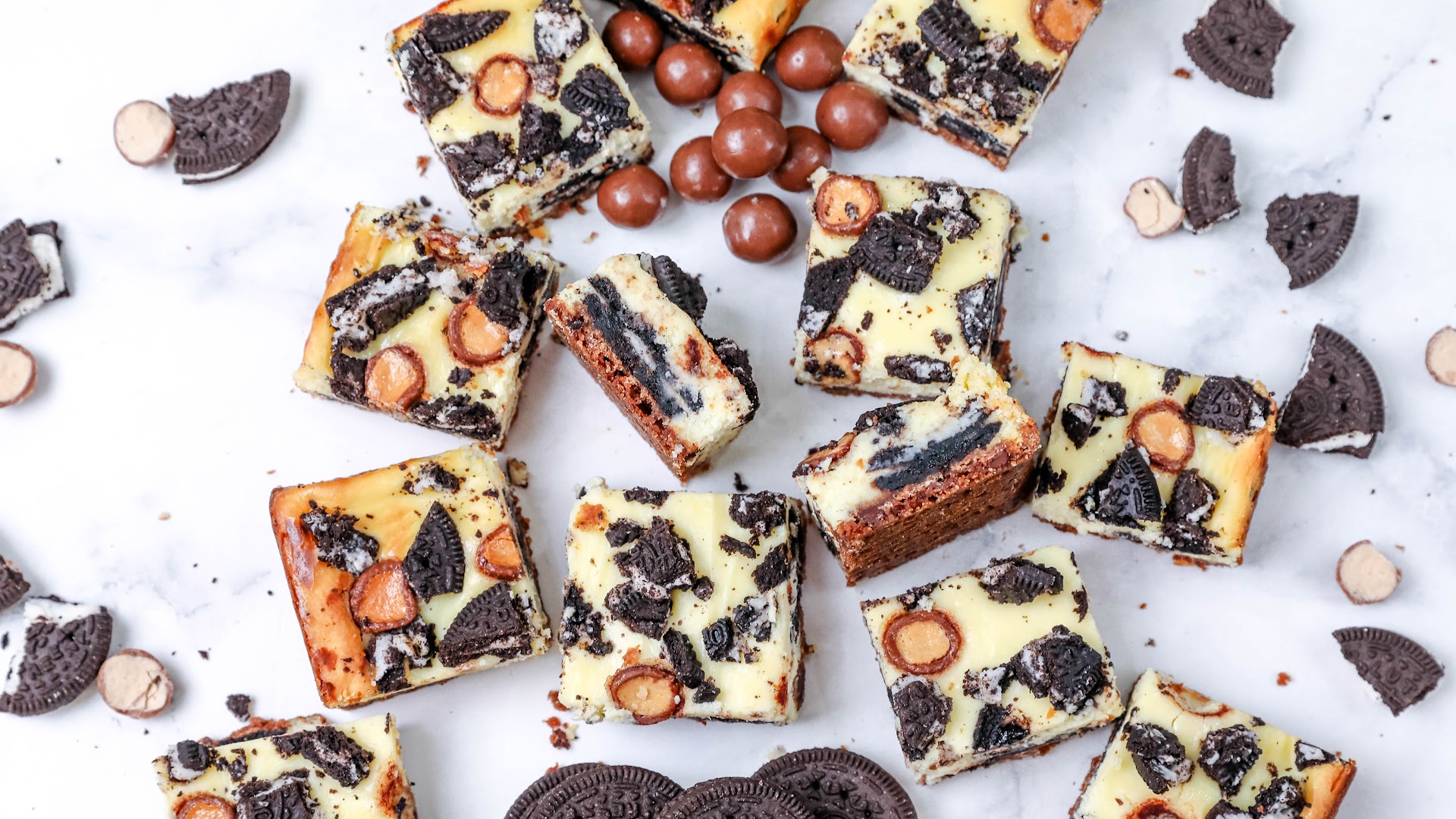 Adding A Few Extra Ingredients Turns These Cheesecake Bars Into Naughty Cheesecake Bars