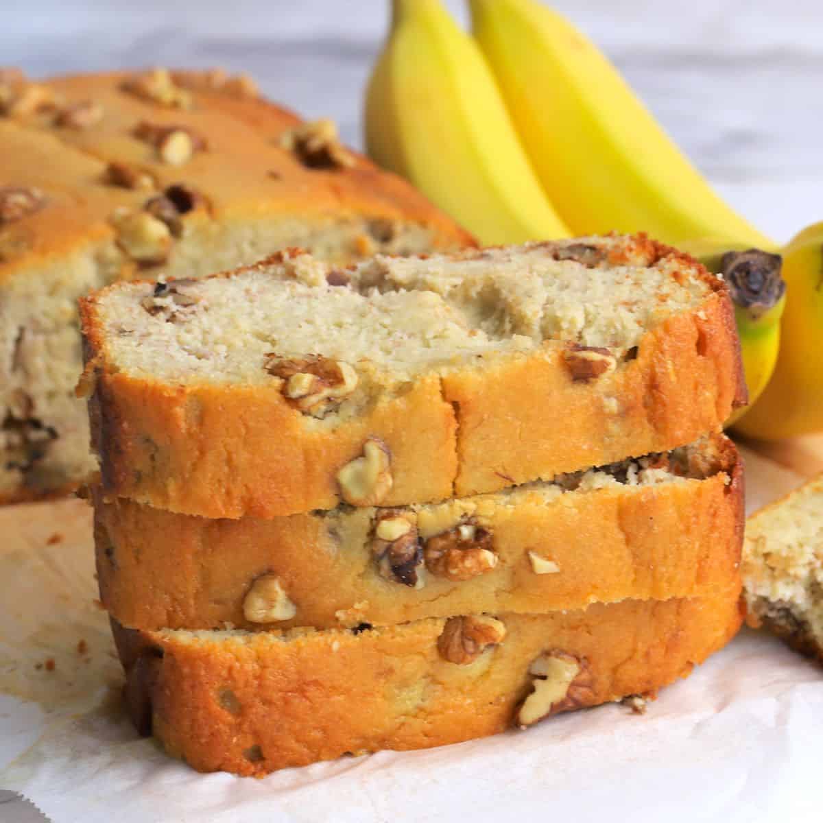 Diabetic Banana Bread Recipe