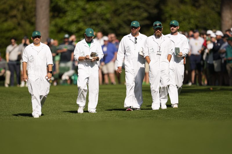 Why caddies at the Masters wear white jumpsuits