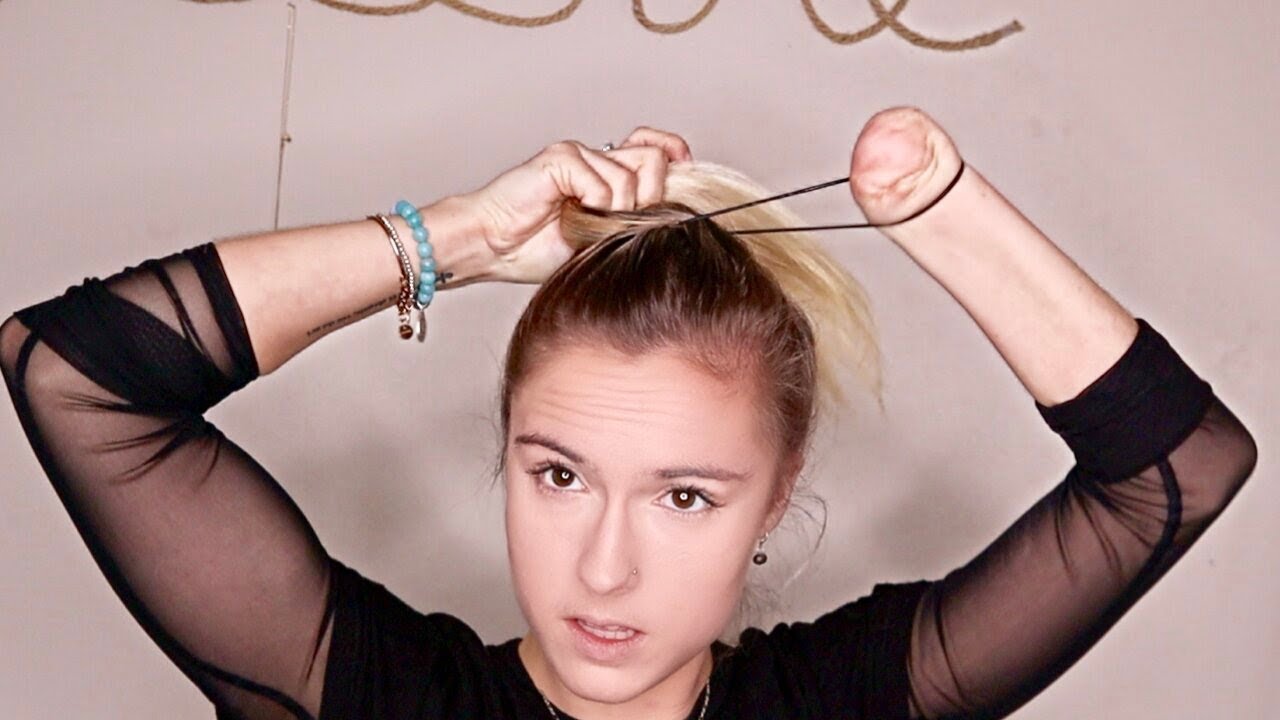Watch Me Put My Hair Up With Just ONE HAND You Won't Believe How!