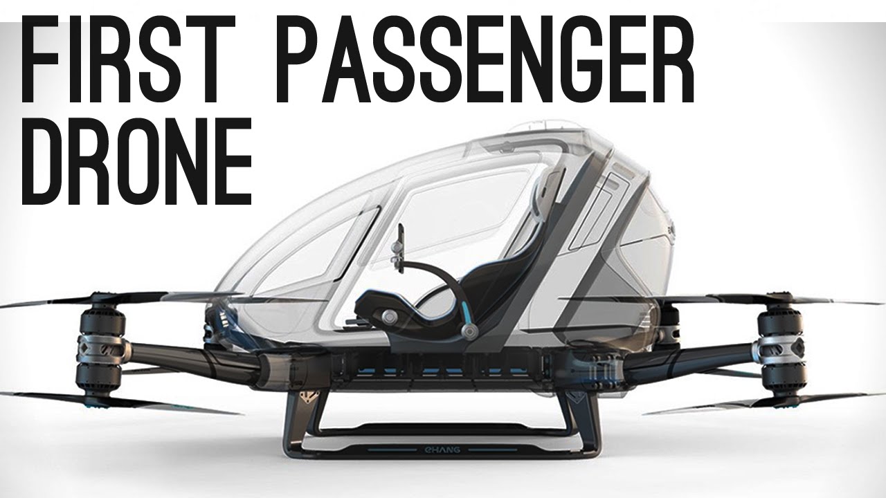 Inside the First Passenger Drone Prototype Ever