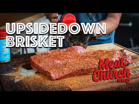 Cook upside down brisket for tender, smoky barbecue perfection