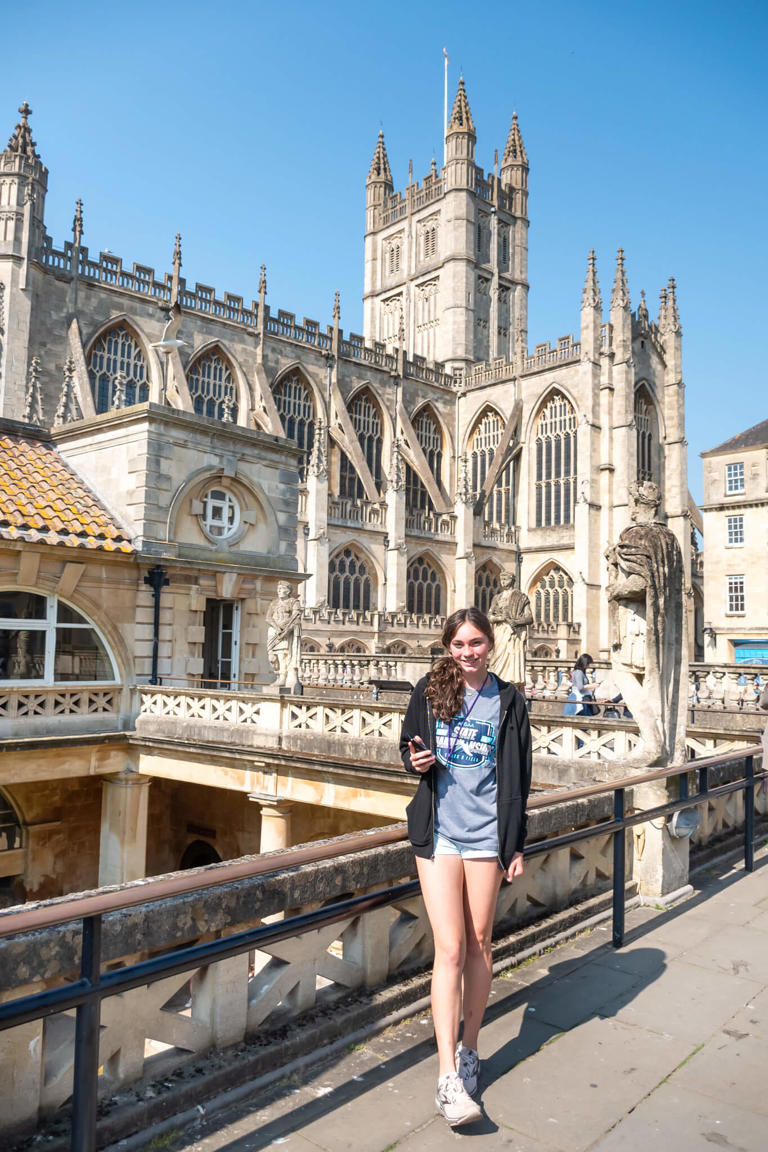 Visiting the Ancient Roman Baths in England