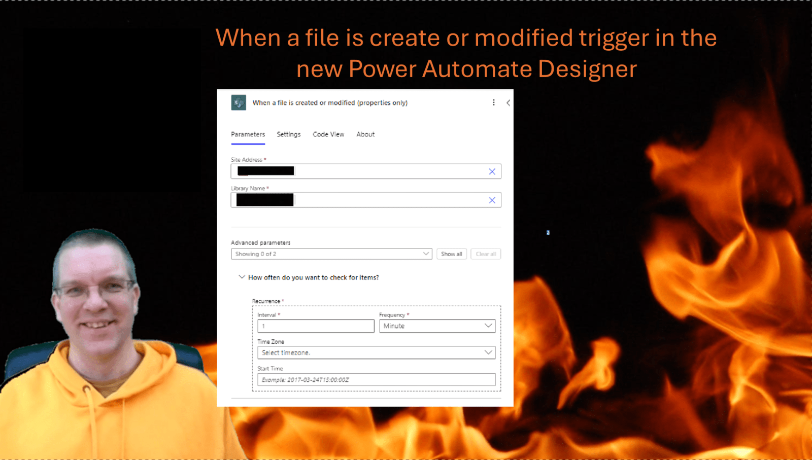 When a file is created or modified trigger in the new Power Automate ...
