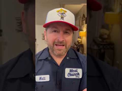 Catch Meat Church Jr. in the act smoking legendary backyard meat