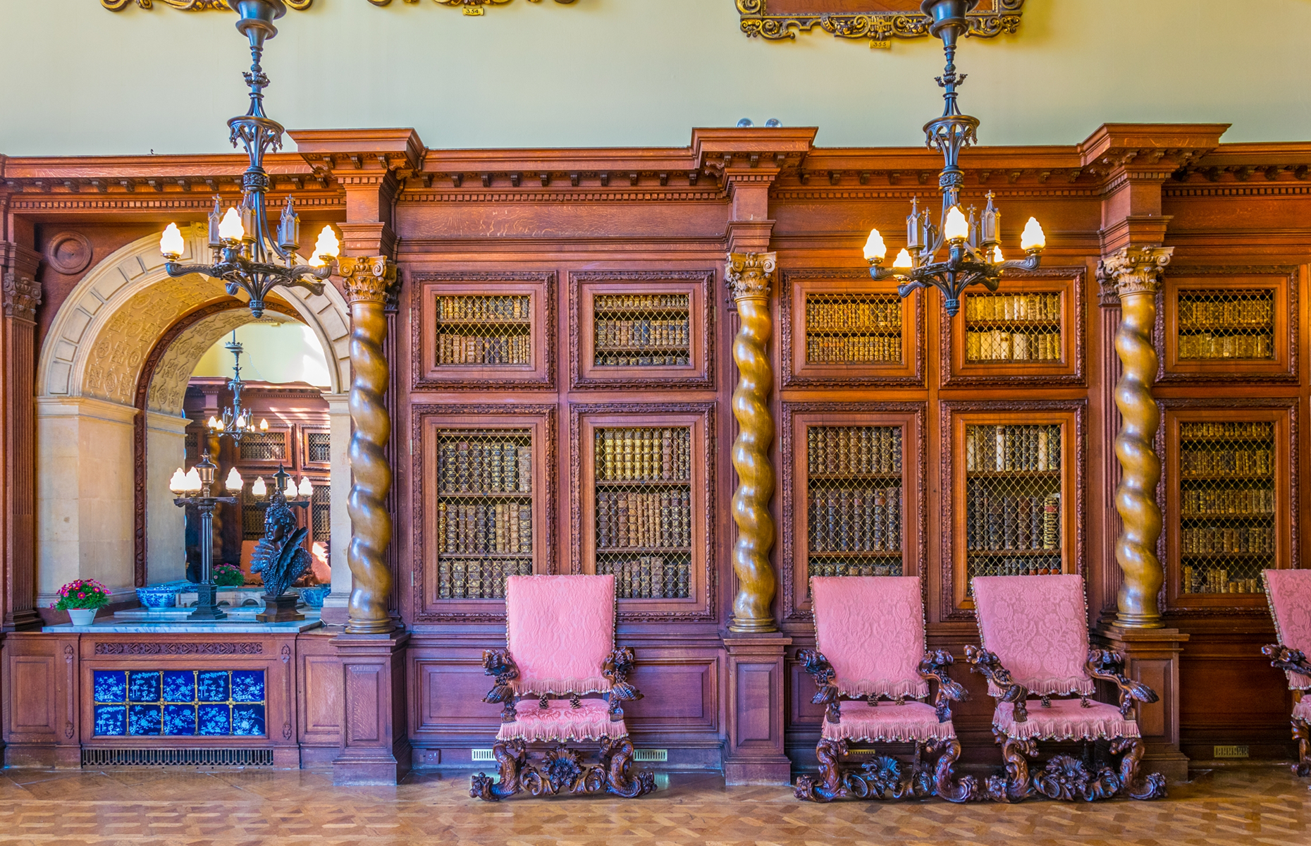 Inside one of England's oldest surviving stately homes