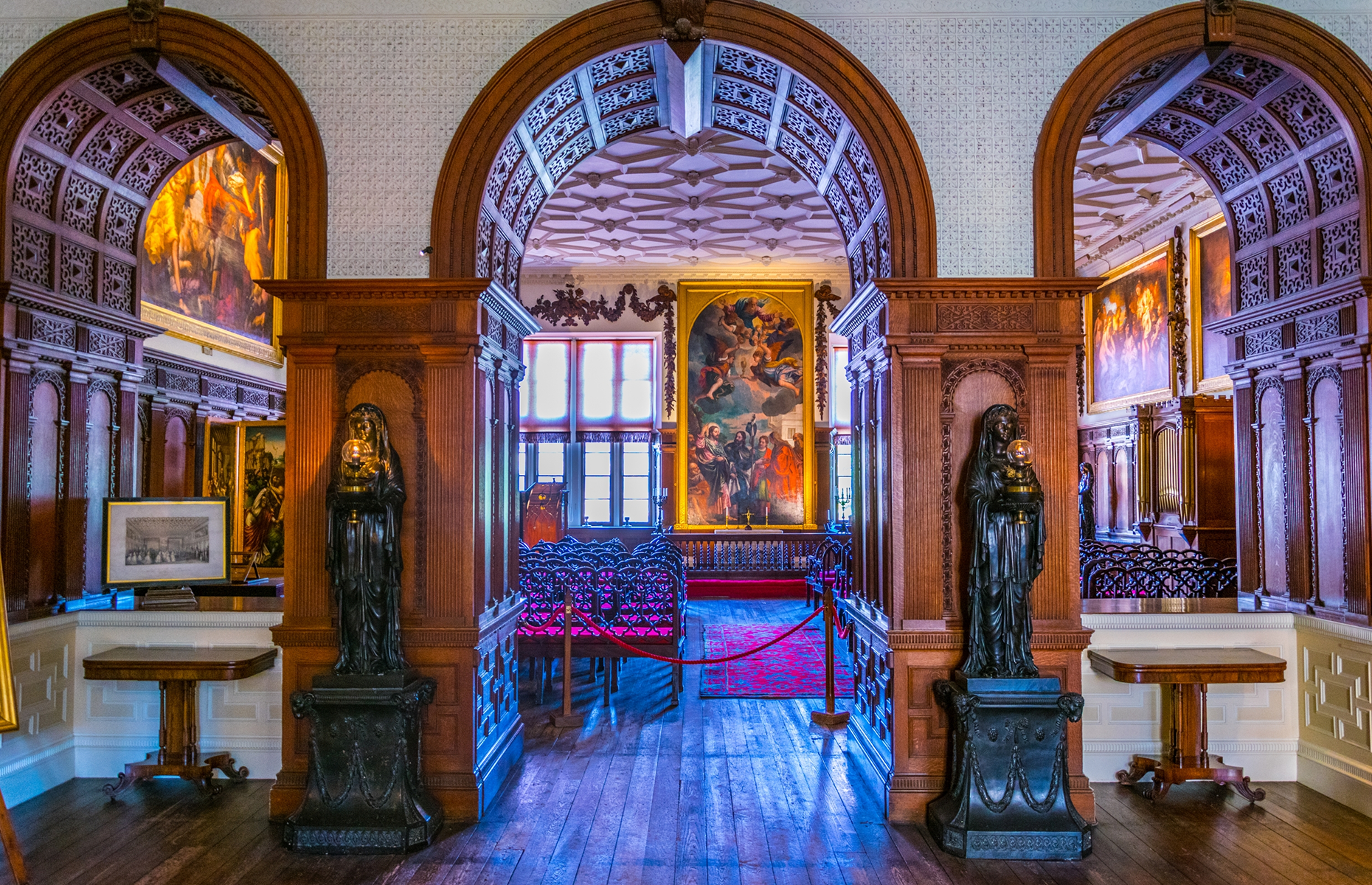 Inside one of England's oldest surviving stately homes