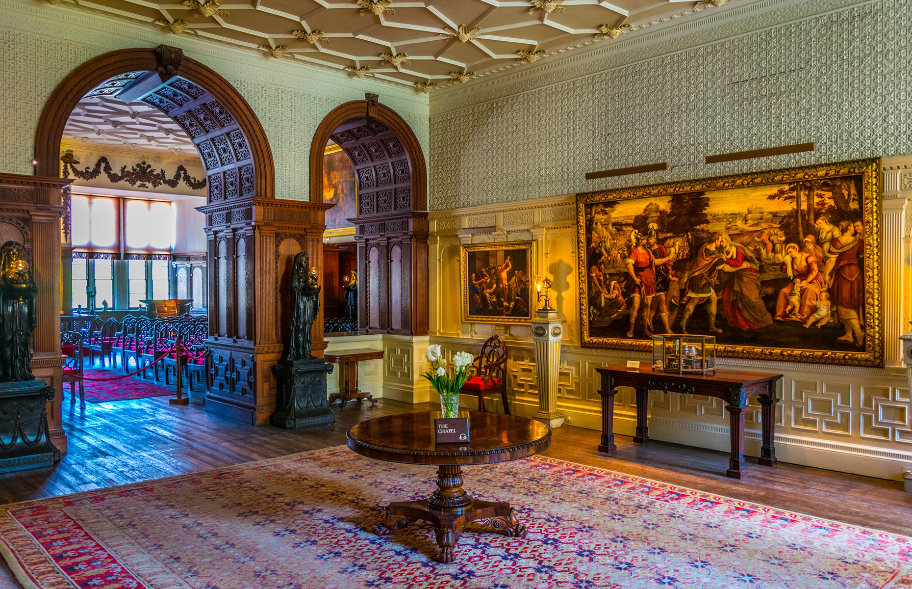 Inside one of England's oldest surviving stately homes