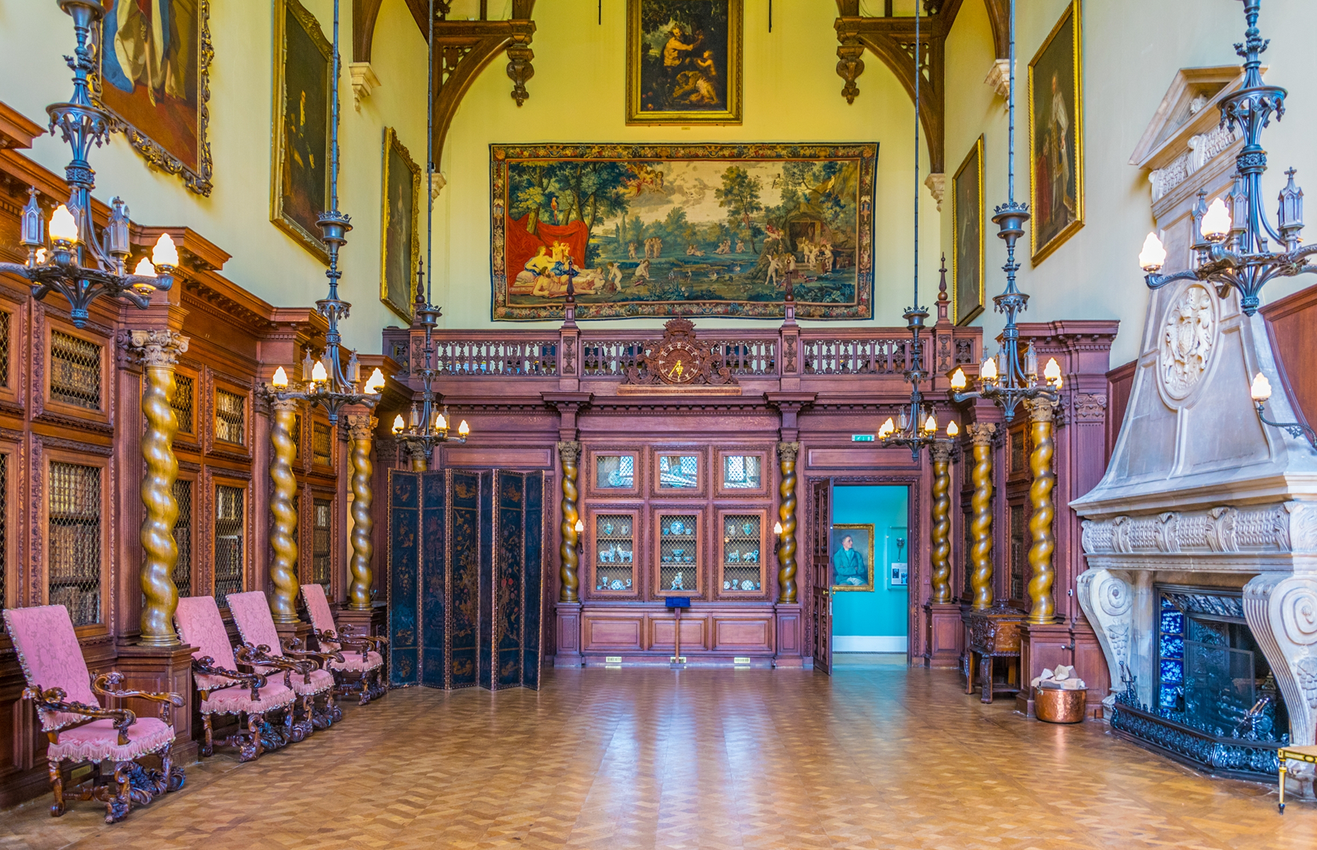 Inside one of England's oldest surviving stately homes