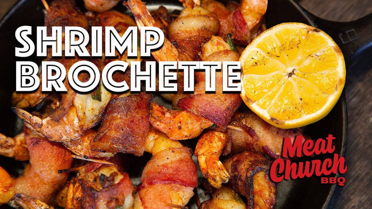 Find out how to grill shrimp brochette to charred perfection