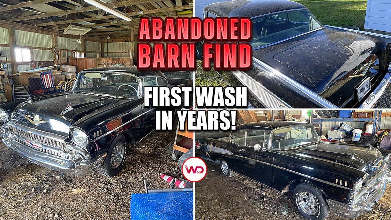 Chevy Bel Air Barn Find Transformed After Years Unwashed