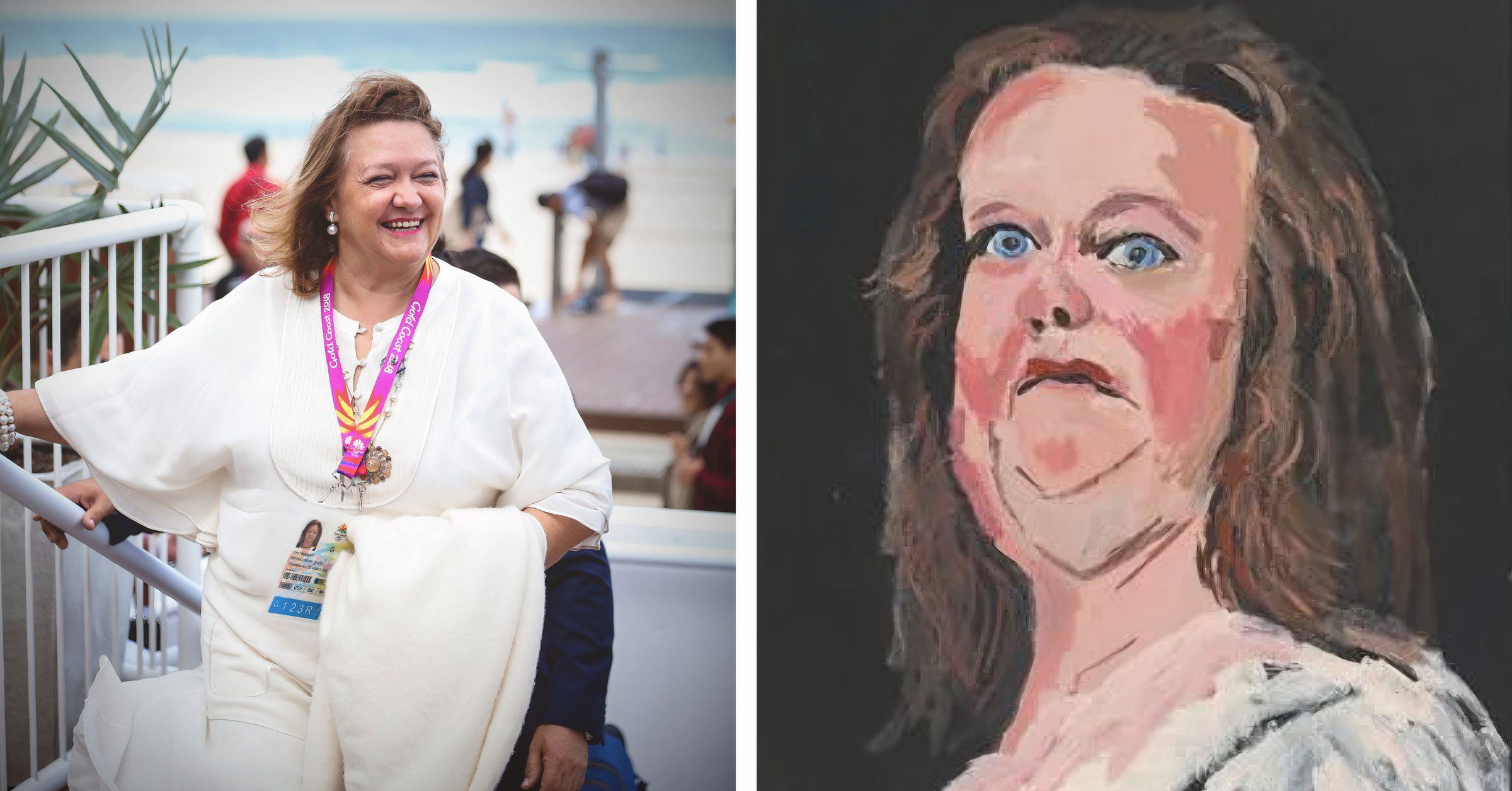Aussie Mining Billionaire Gina Rinehart Wants 'Unflattering' Painting ... Aussie Mining Billionaire Gina Rinehart Wants 'Unflattering' Painting ...