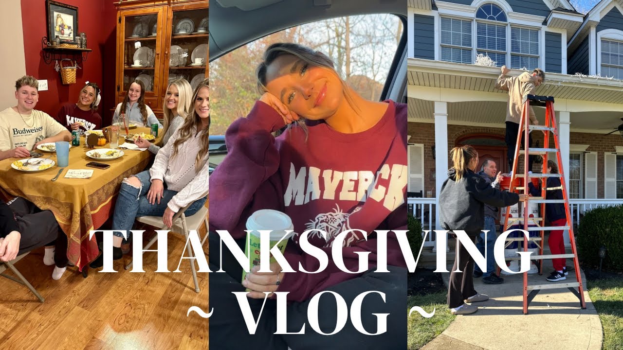 Dirksen family Thanksgiving vlog