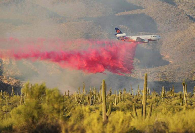 Wildfire map: Track where fires are burning in Arizona in 2024