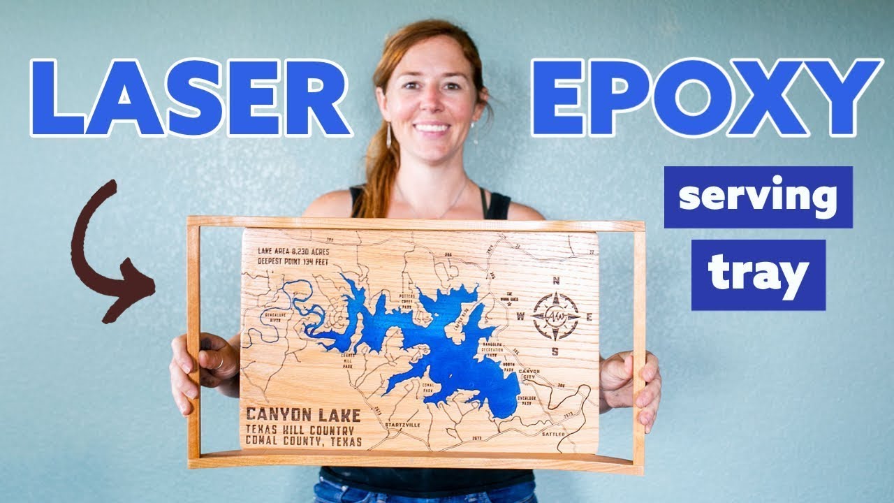 How to Make a Wooden Serving Tray Using Laser and Epoxy
