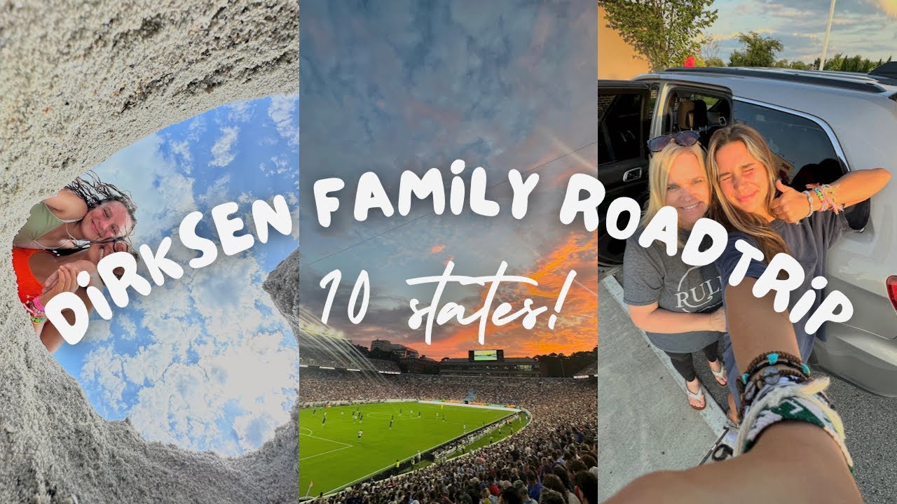 Family Road Trip: 8-State Adventure
