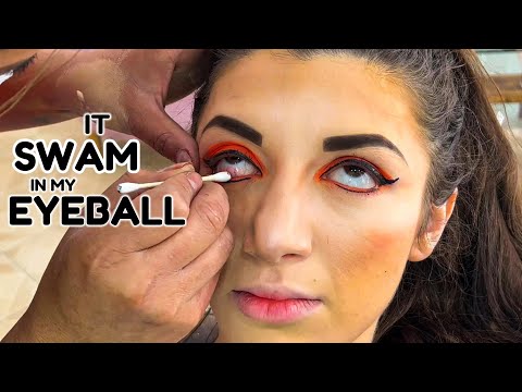 This makeup artist wiped my tears with a dry Q-tip