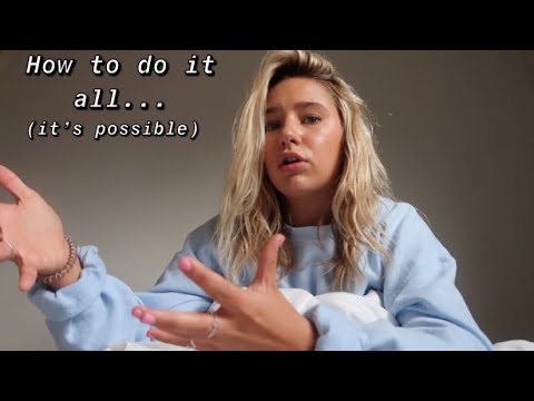 How I balance school, business, YouTube, and my social life