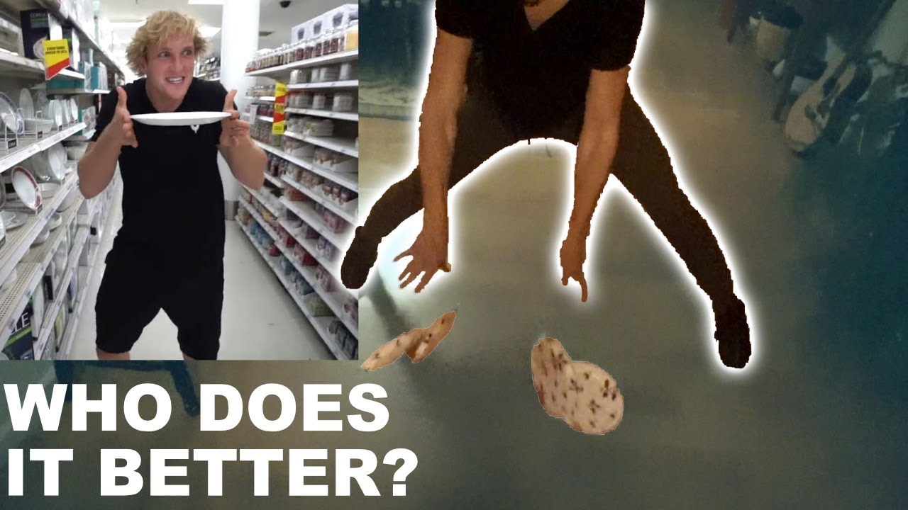 Content creators compete against Logan Paul in an intense plate ...