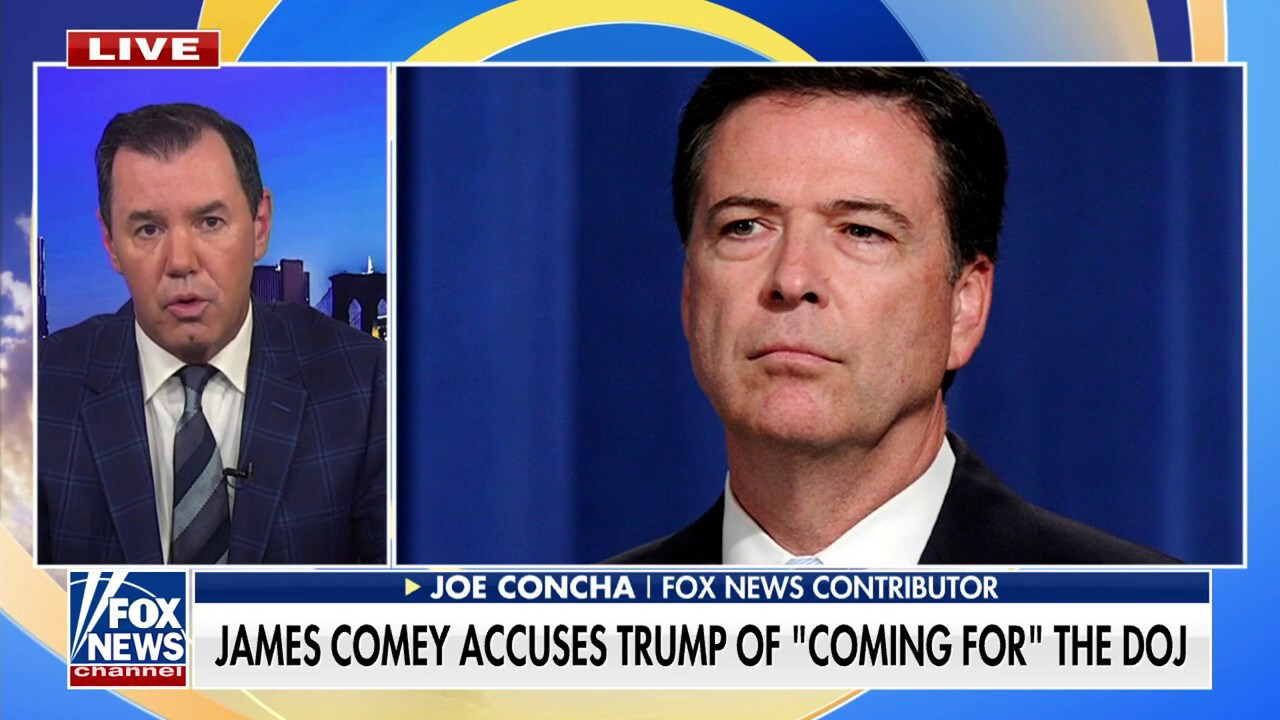 Joe Concha rips Comey for urging voters to back Biden: 'Smell of ... Joe Concha rips Comey for urging voters to back Biden: 'Smell of ...