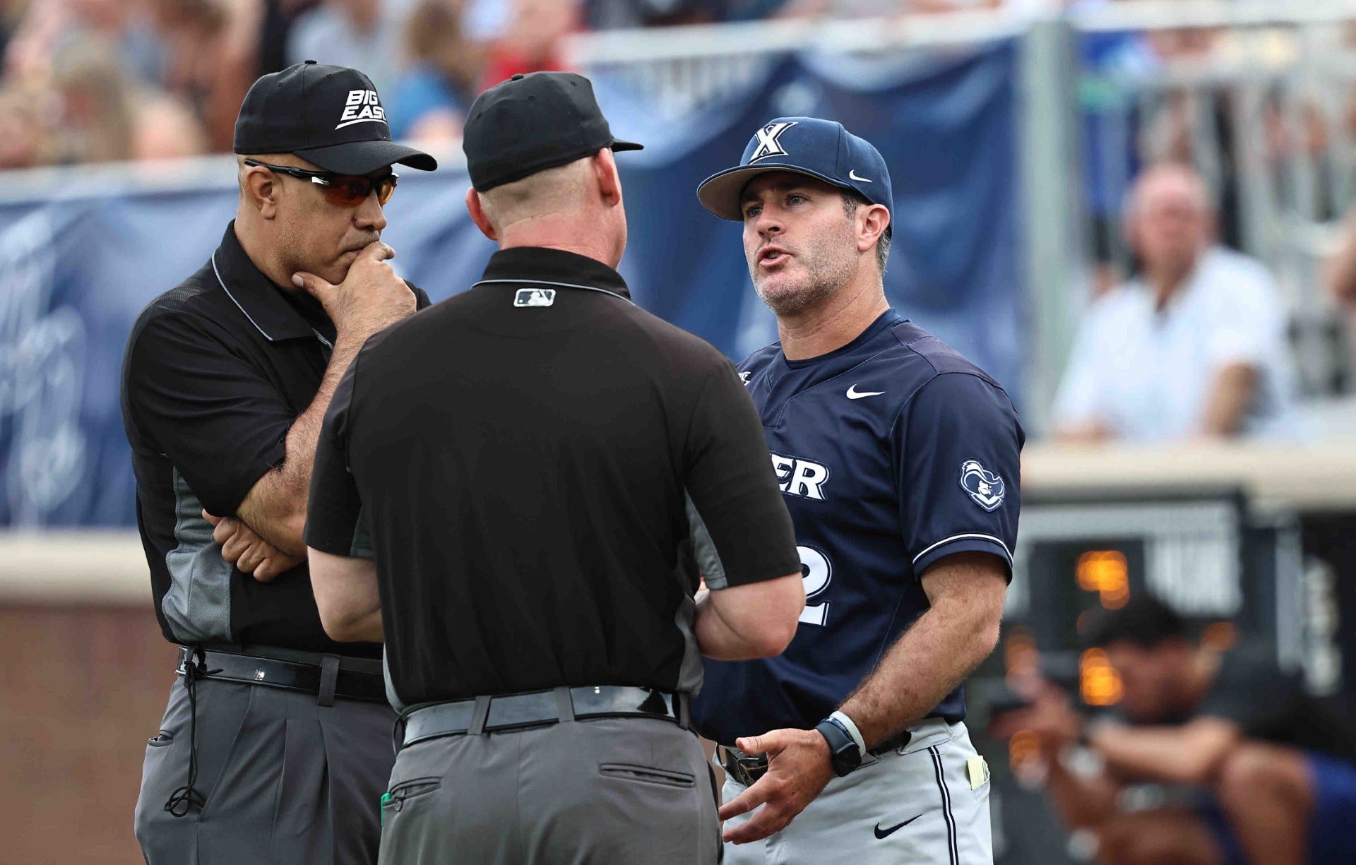 Why Xavier's baseball team was seen at Reds spring training complex