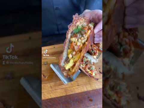 Find out how to make a crispy griddled cheese tortilla
