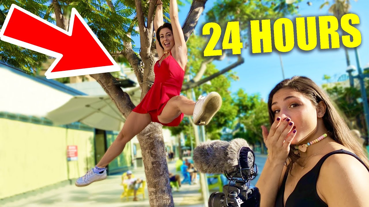 Best friend puts gymnastics routine to the test