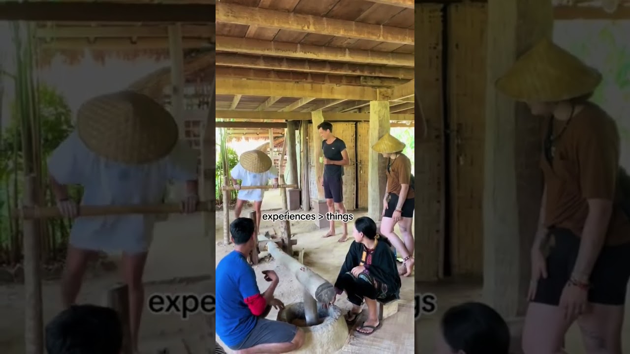 experiences VS things