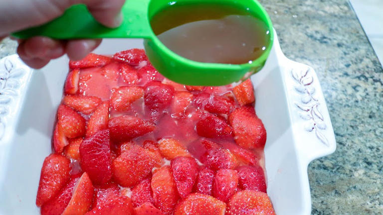 Fresh strawberries make this easy cobbler wonderful - strawberry cobbler
