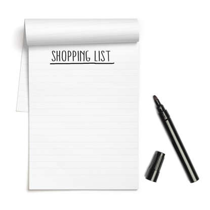 Cómo una simple lista de la compra puede mejorar tu día a día Cómo una simple lista de la compra puede mejorar tu día a día