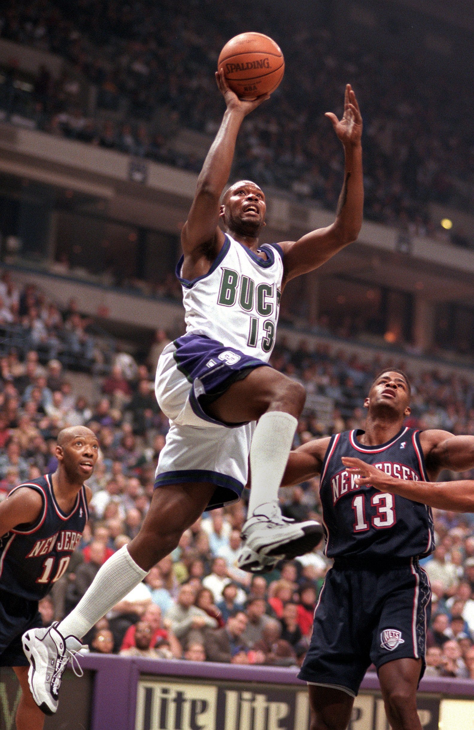 Brooklyn Nets jersey history No. 13 - Kendall Gill (1996-2001)