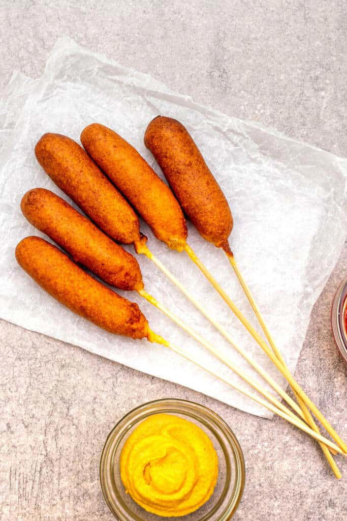 Easy Corn Dog - Homemade Batter Mix