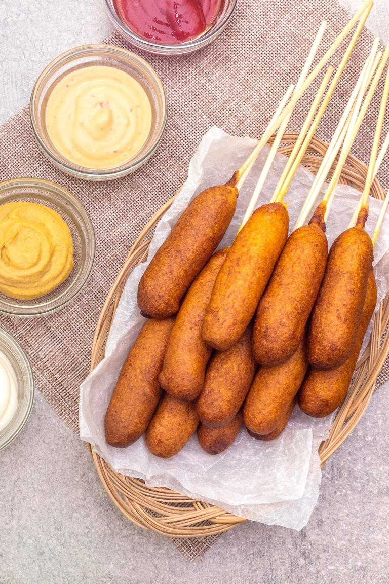 Easy Corn Dog - Homemade Batter Mix