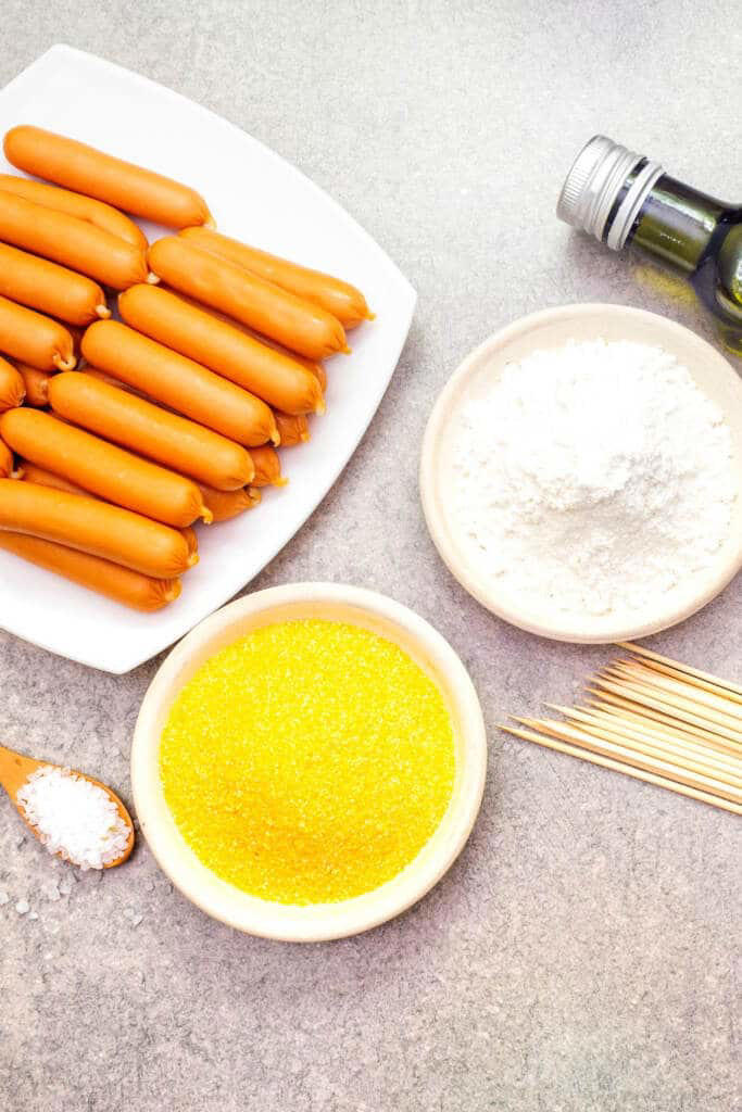 Easy Corn Dog - Homemade Batter Mix