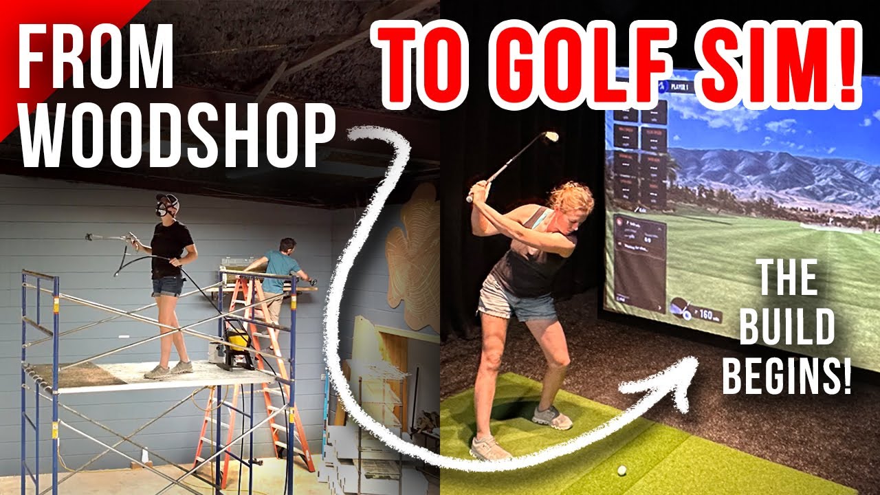 Simple DIY Golf Simulator Build for Your Home