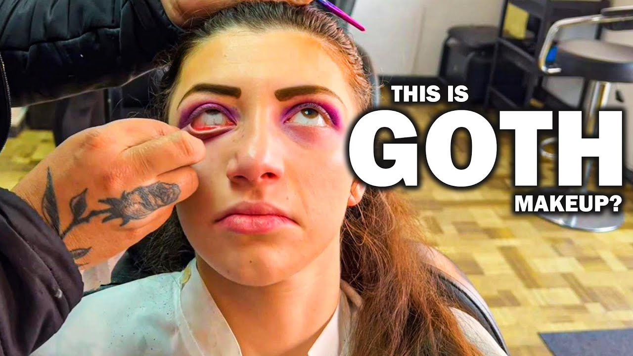 Beauty Guru Turned Me Into A Tacky Goth Icon