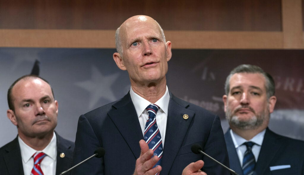 Rick Scott elected to lead bloc of Senate conservatives